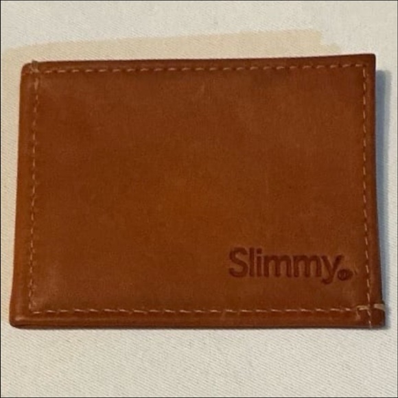 Slimmy | Bags | Slimmy Rfid Protected Og 3pocket Wallet 76mm Camel Tan ...